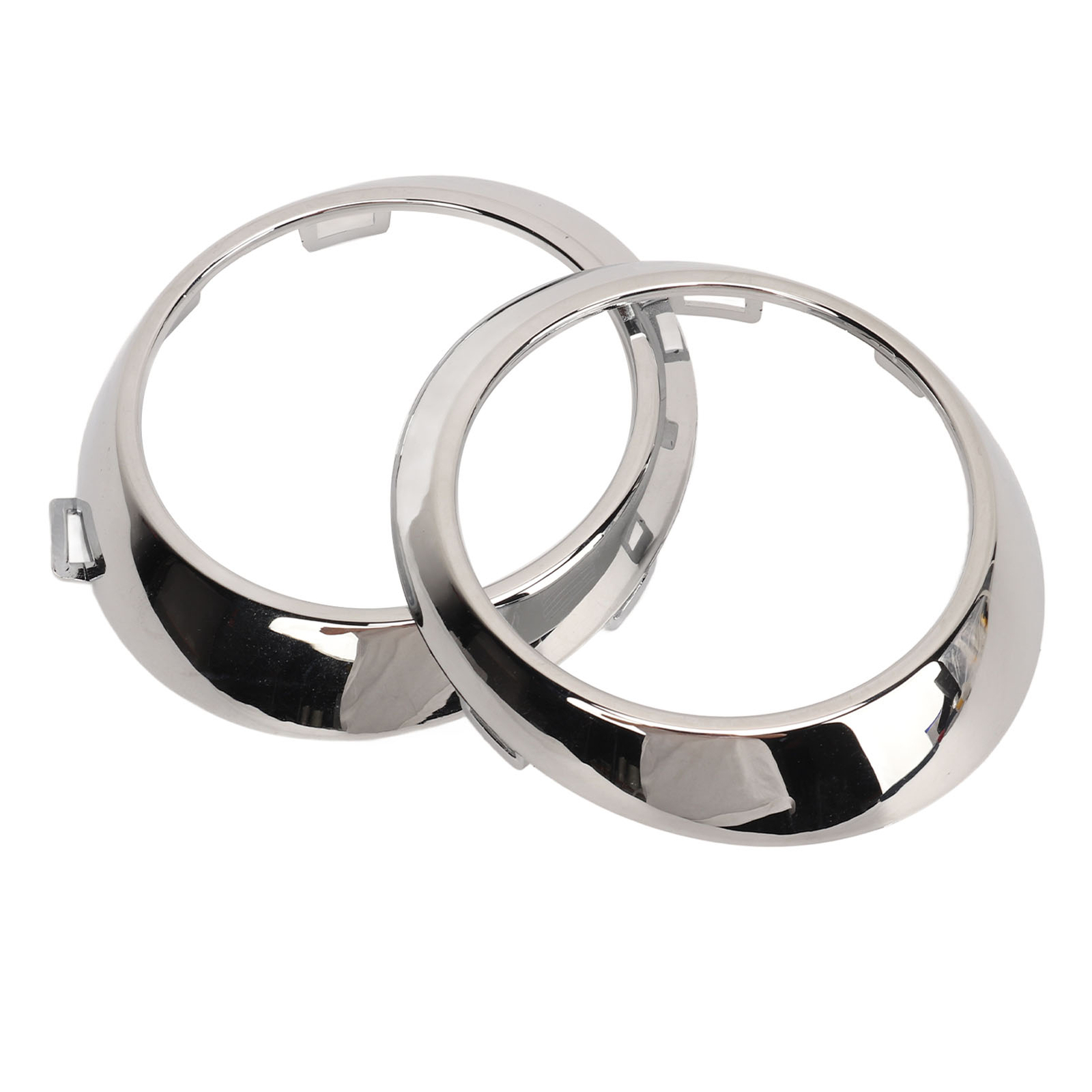 1Pair Fog Light Chrome Bezel Trim 2518850474 Fog Lamp Bezel Ring Cover ...
