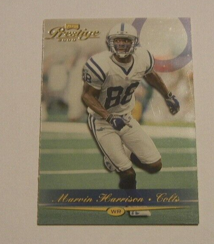 2000 PLAYOFF PRESTIGE FOOTBALL CARD MARVIN HARRISON #79 INDIANAPOLIS ...