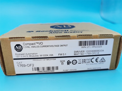 Allen Bradley Analog 2 Point Output Module CompactLogix 1 Year Warranty ...