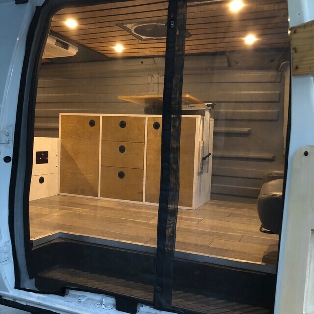 2003-2019 Chevy Express, Roadtrek Barn Style Doors, Side Doors Bug Net ...
