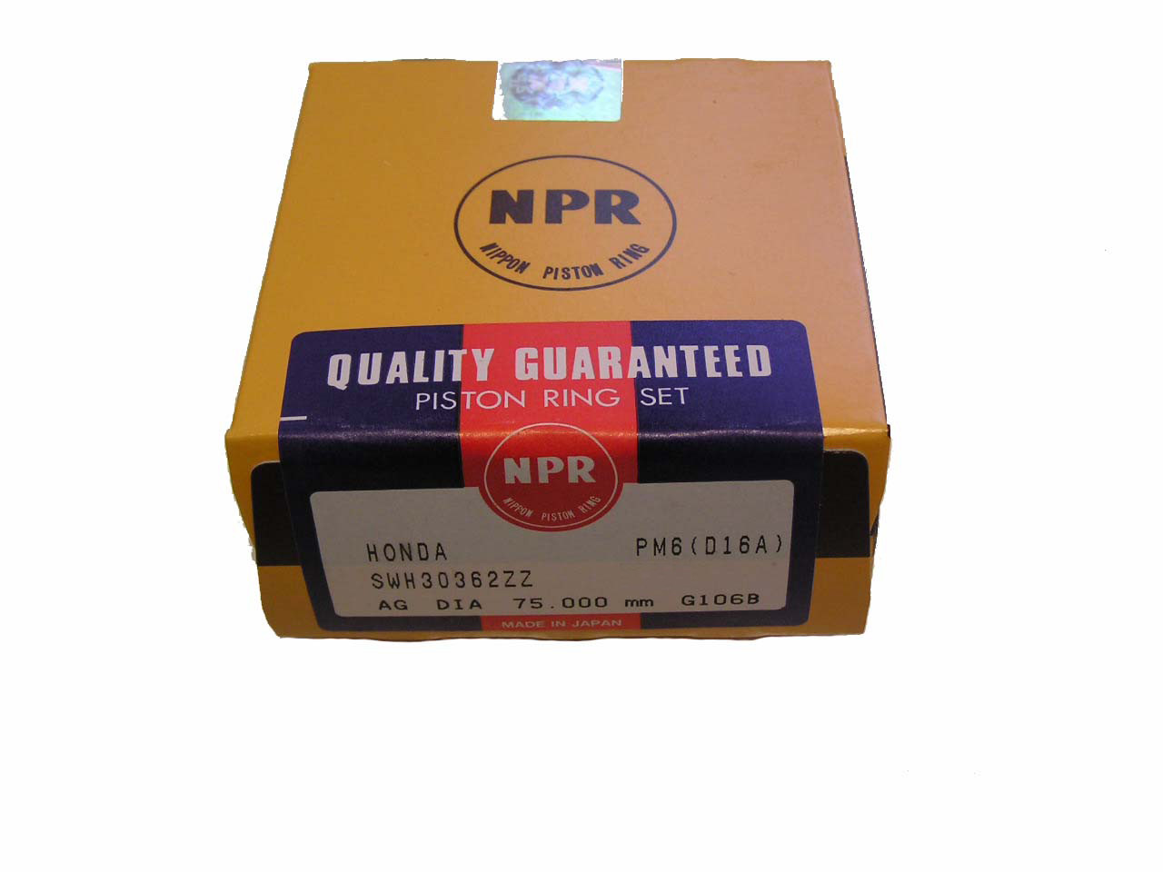 JDM NIPPON RACING DOHC ZC P29 PISTONS CIVIC D16 RINGS D16Y FLOATING ...