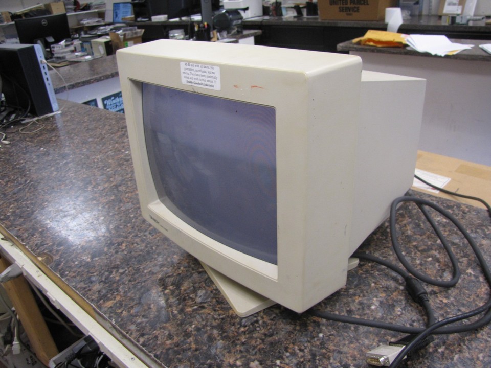 Vintage Tandy Video Graphics Computer Monitor VGM-390 Model 25-4091A ...
