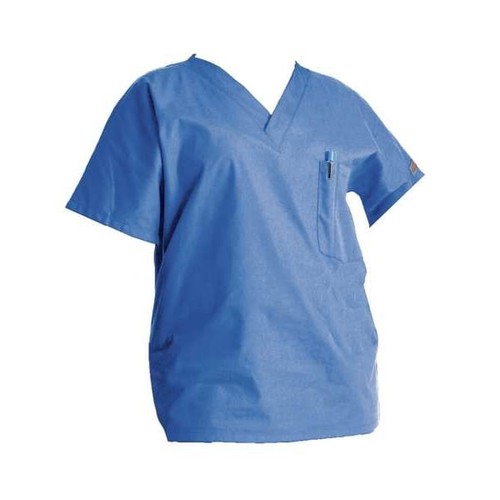 Scrub Zone Scrub Shirt,Ceil Blue,Womens,M 70221 Scrub Zone 70221 M ...