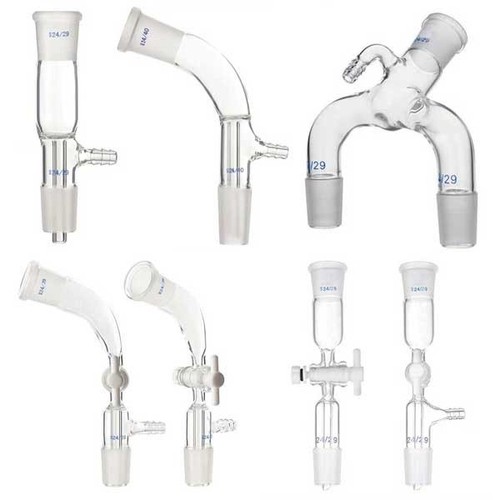 Varieties of Glass Vacuum Receiving Tube with Standard Joints and PTFE ...