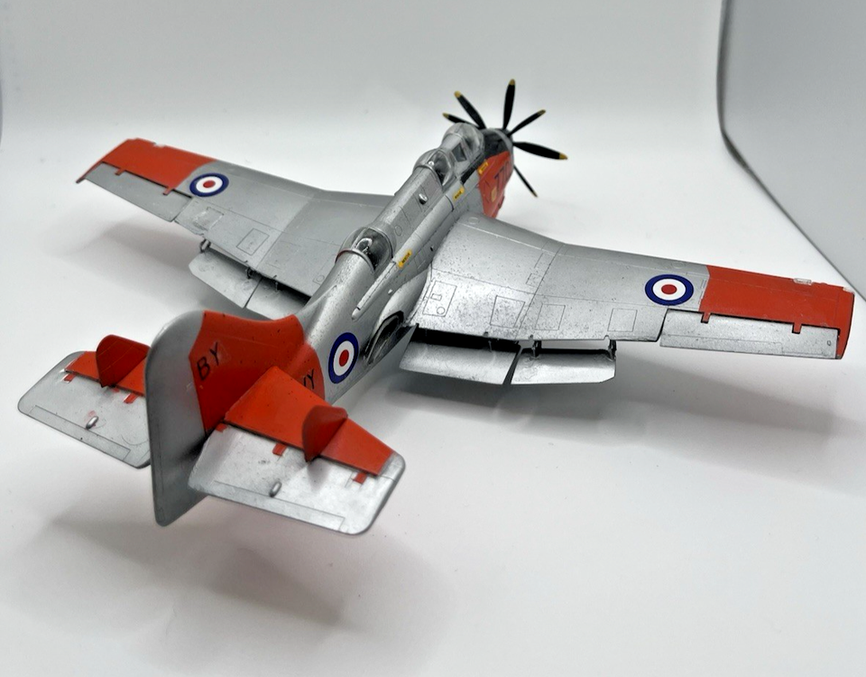 1/48 RN Fairey Gannet WW2 built model plane | eBay
