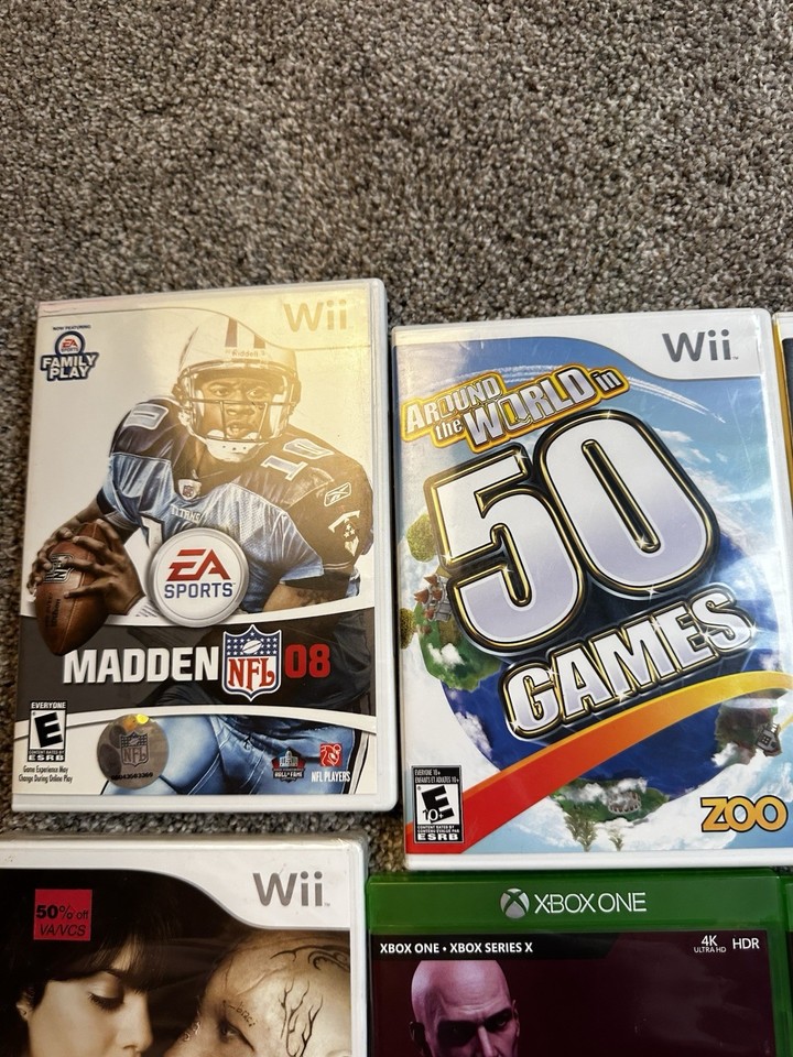 Mixed Video Games 23 Lot Wii, Xbox, PS4, Atari (only Atari Not Tested ...