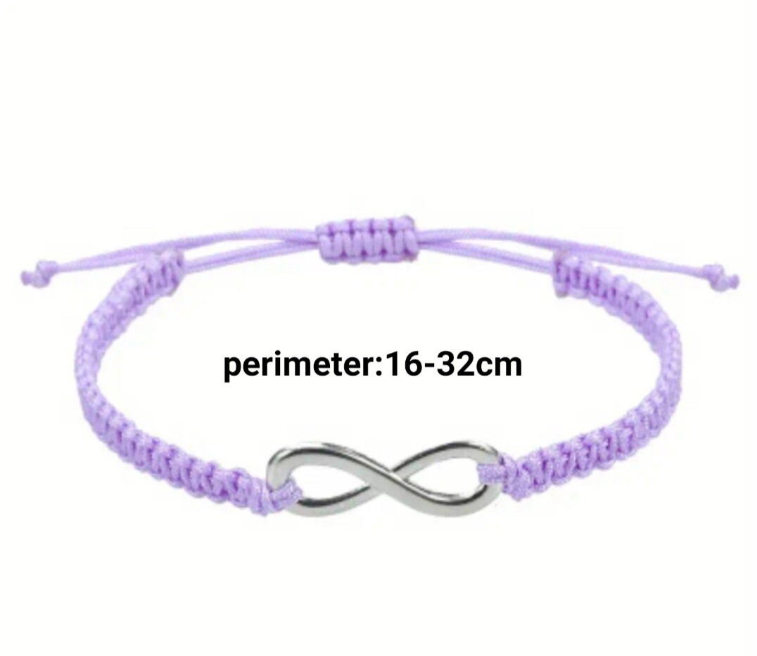 Infinity Symbol Adjustable Bracelet | eBay Australia