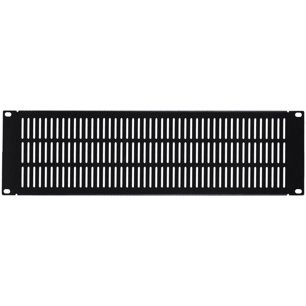 19" Mesh/Vented Rack Blanking Panel/Plate Space 1/2/3/4U Steel Rack ...