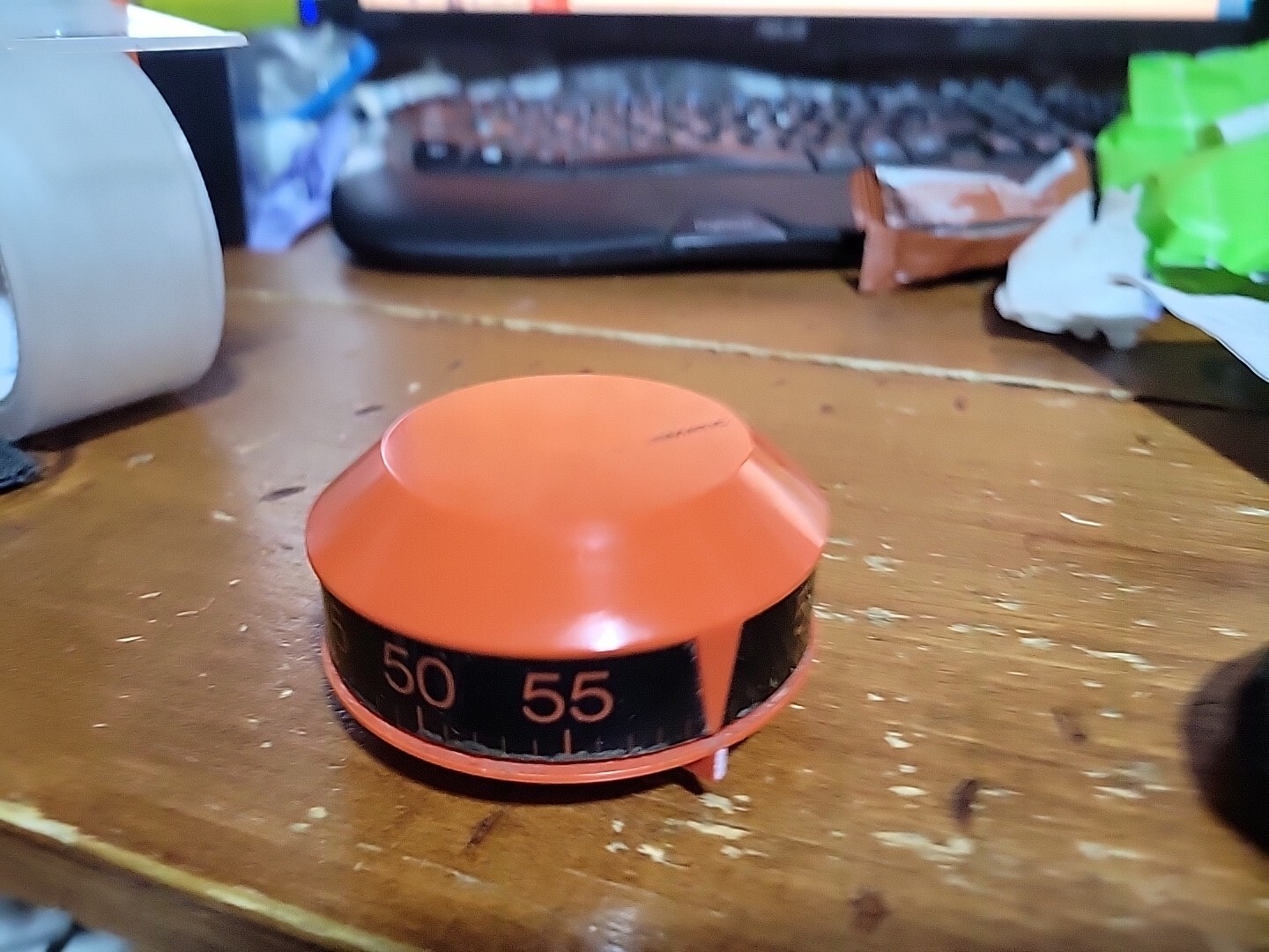 Retro Kitchen Timer, 1970s Vintage Intermatic Mechanical Timer Orange ...