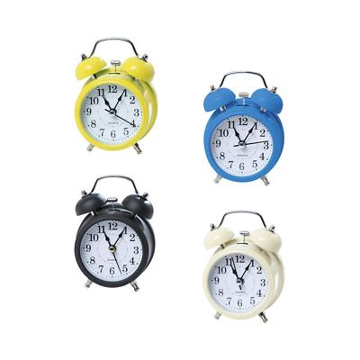 Alarm Clock Luminous Dial Non Ticking Retro Loud Alarm for Kids Adults ...