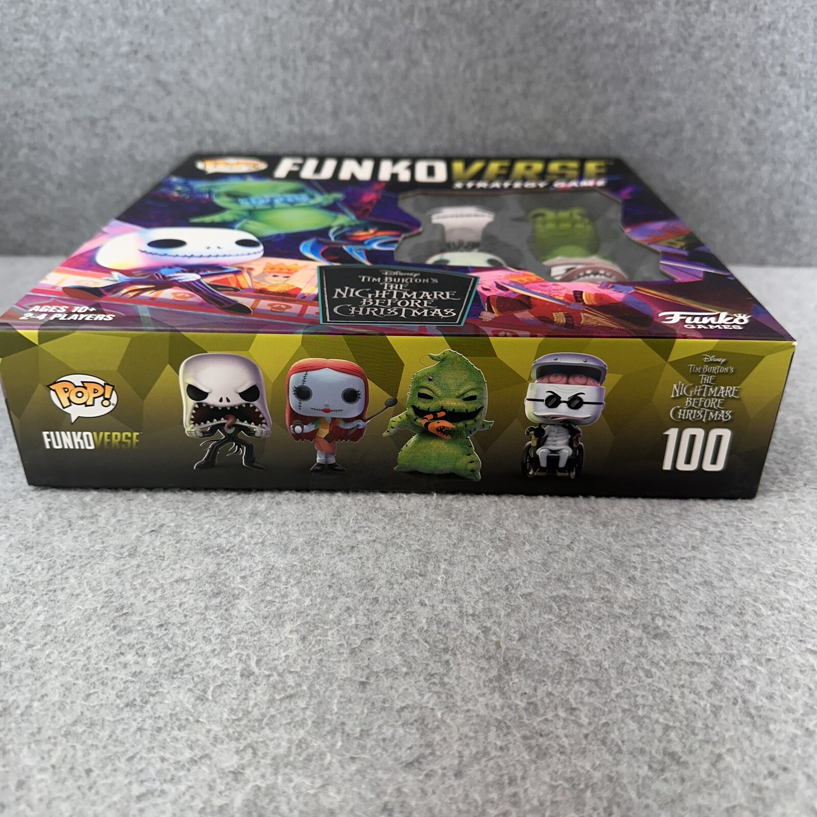 Pop Funkoverse The Nightmare Before Christmas 100 Strategy Game Disney ...
