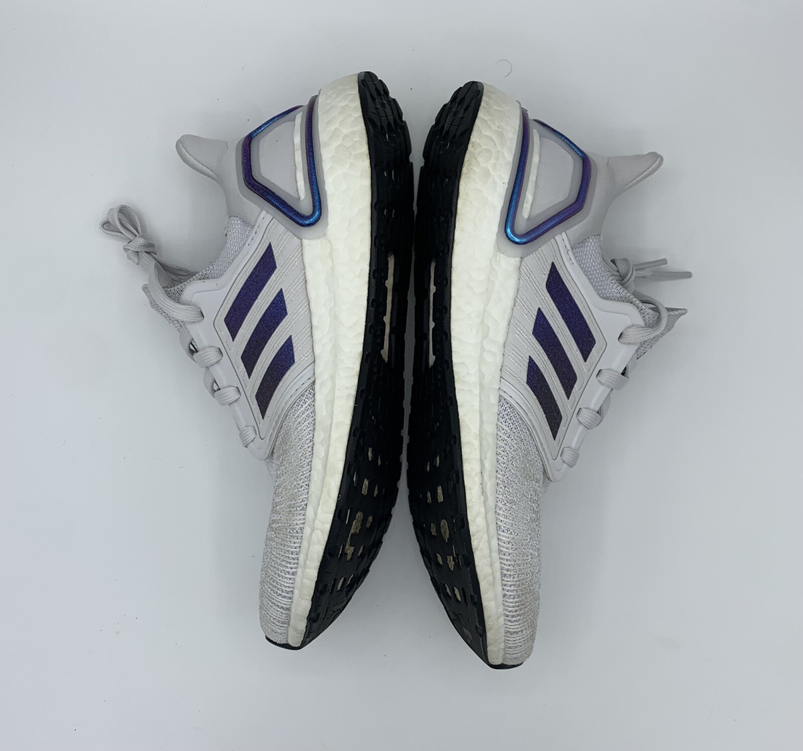Womens Adidas Ultra Boost 20 Dash Grey Metallic Blue … - Gem
