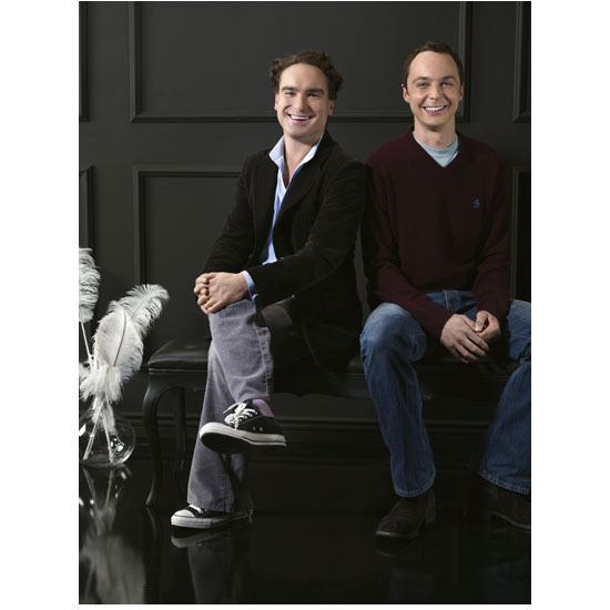 The Big Bang Theory Johnny Galecki Jim Parsons Laughing 8 x 10 inch ...