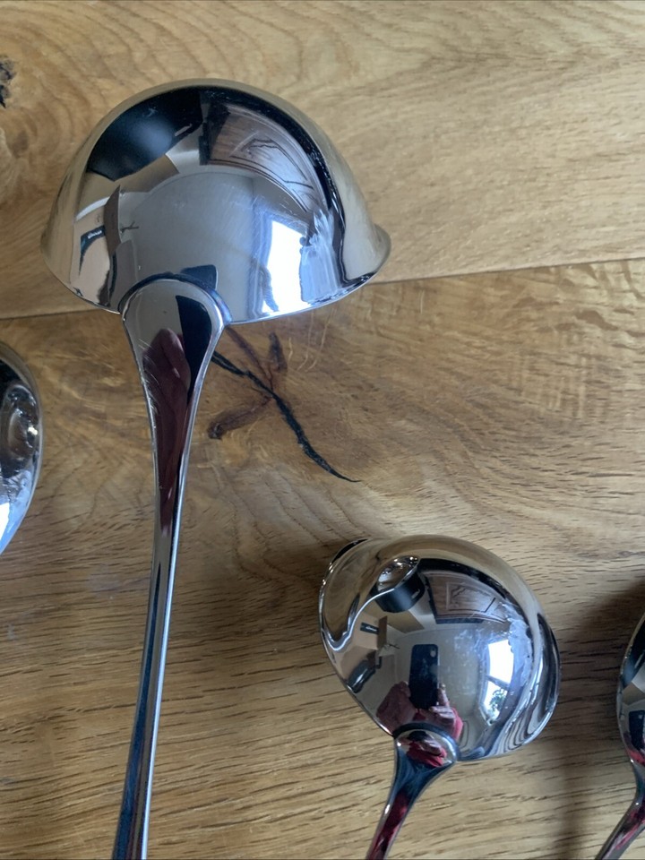 WMF Prisma Cromargan Gold Stainless Steel Cutlery 10 Rug Soup, Sauce ...