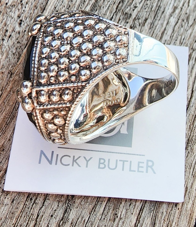 Nicky Butler 925 Sterling Smoky Quartz Ring RAJ Collection LIMITED ...