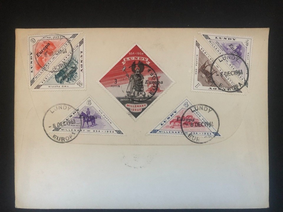 UK - 1961 - Lundy - Europa - First Day Cover | eBay