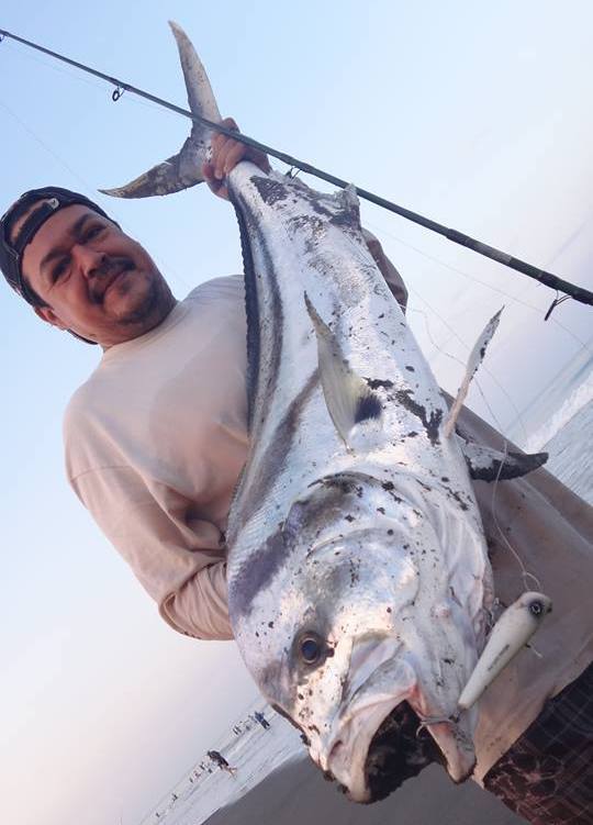 JK Popper Topwater Surf Fishing Lure Roosterfish Stripers Ulua Jacks GT ...