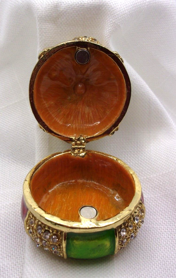 Cotillion Trinket Ring Box OBJET D'ART Art Collectible Enameled | eBay