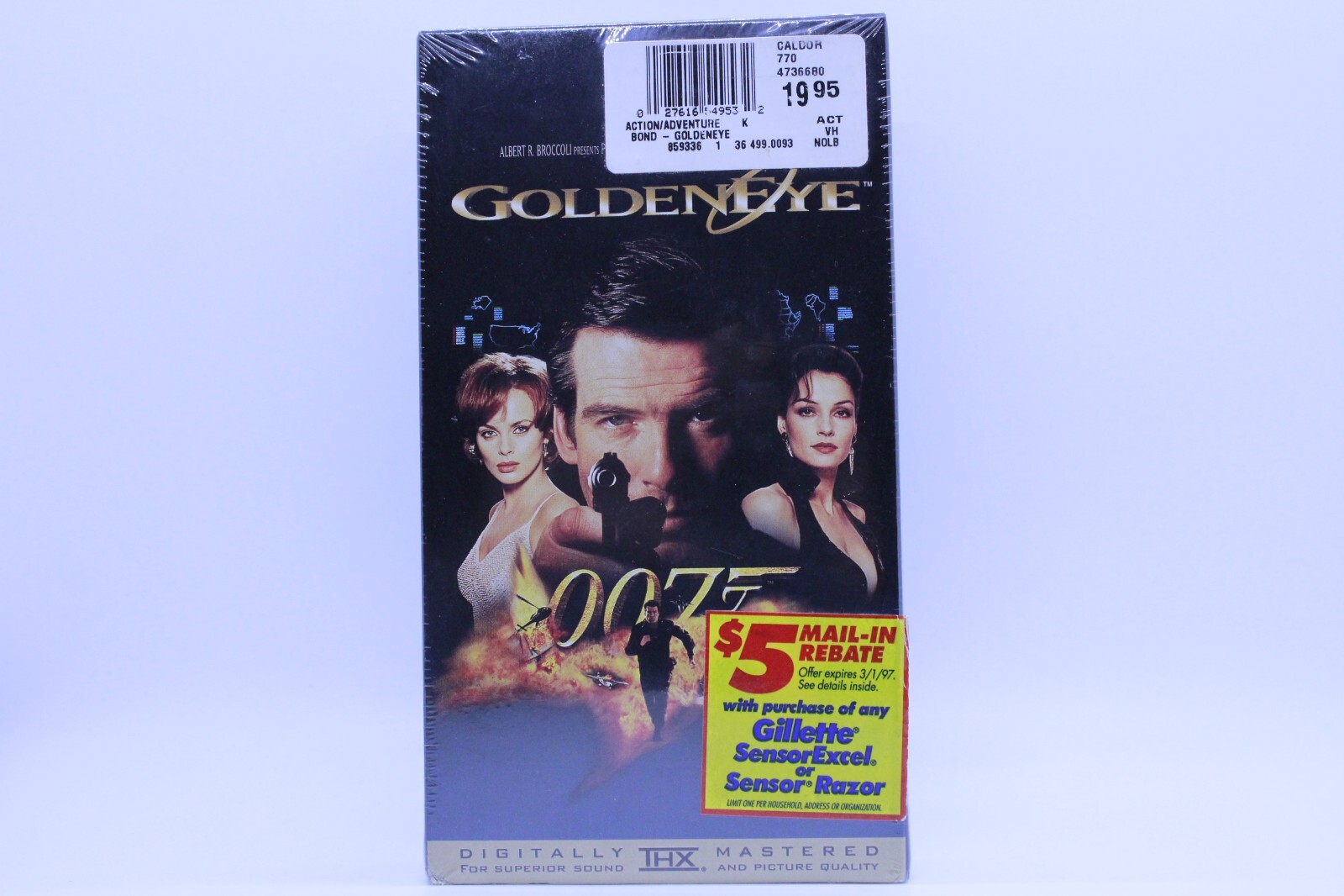 Goldeneye VHS Tape Brand New Factory Sealed w/ MGM Watermarks IGS VGA ...