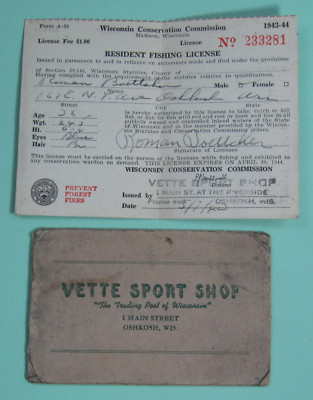 Licenses - Sport Fishing