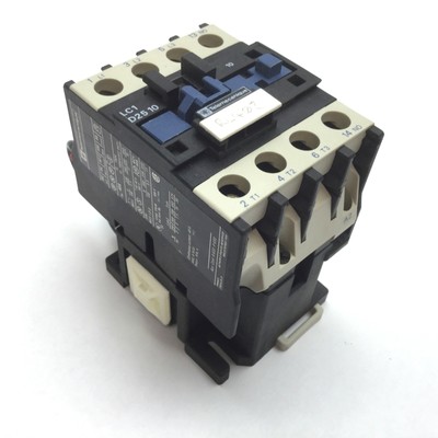 Telemecanique LC1 D25 10 Contactor, 3-Pole With N/O Auxiliary, Coil ...