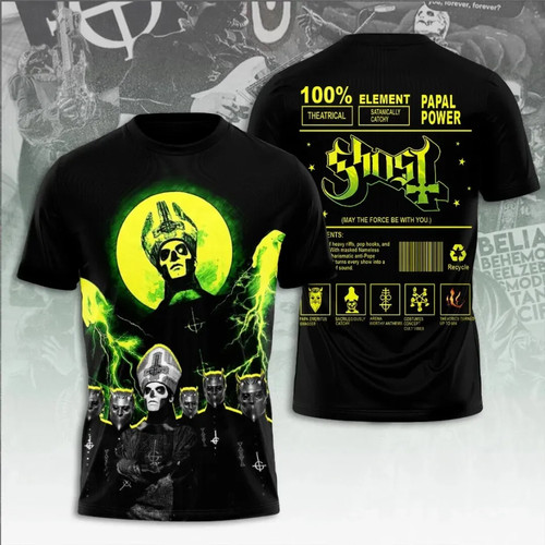 Ghost BC Band 3D T-Shirt Rock Band T-shirt | eBay