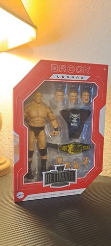 WWE ULTIMATE Edition Brock Lesnar Ruthless Aggression Exclusive Mattel ...