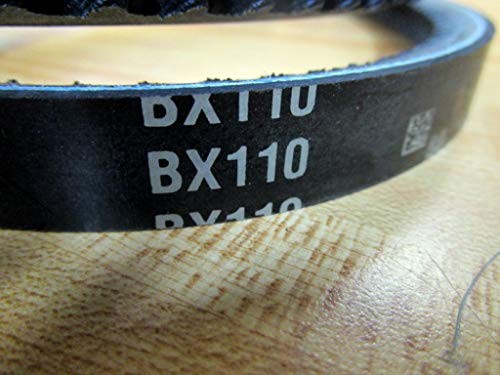 GATES BX110 V-Belt 113" Ethylene Elastomeric 1 Rib Temp -51 to 121¬∞C ...
