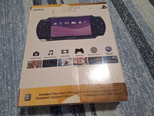 Sony Original PSP-3000 Console CIB Complete in Box TESTED WORKING | eBay
