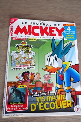 LE JOURNAL DE MICKEY N° 3719 - 27 SEPTEMBRE 2023 / VIS MA VIE D'ECOLIER ...