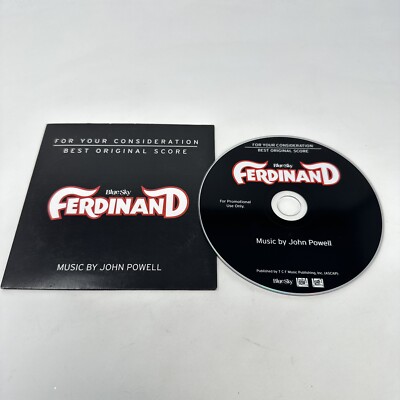 John Powell - Ferdinand FYC For Your Consideration Soundtrack Score CD ...