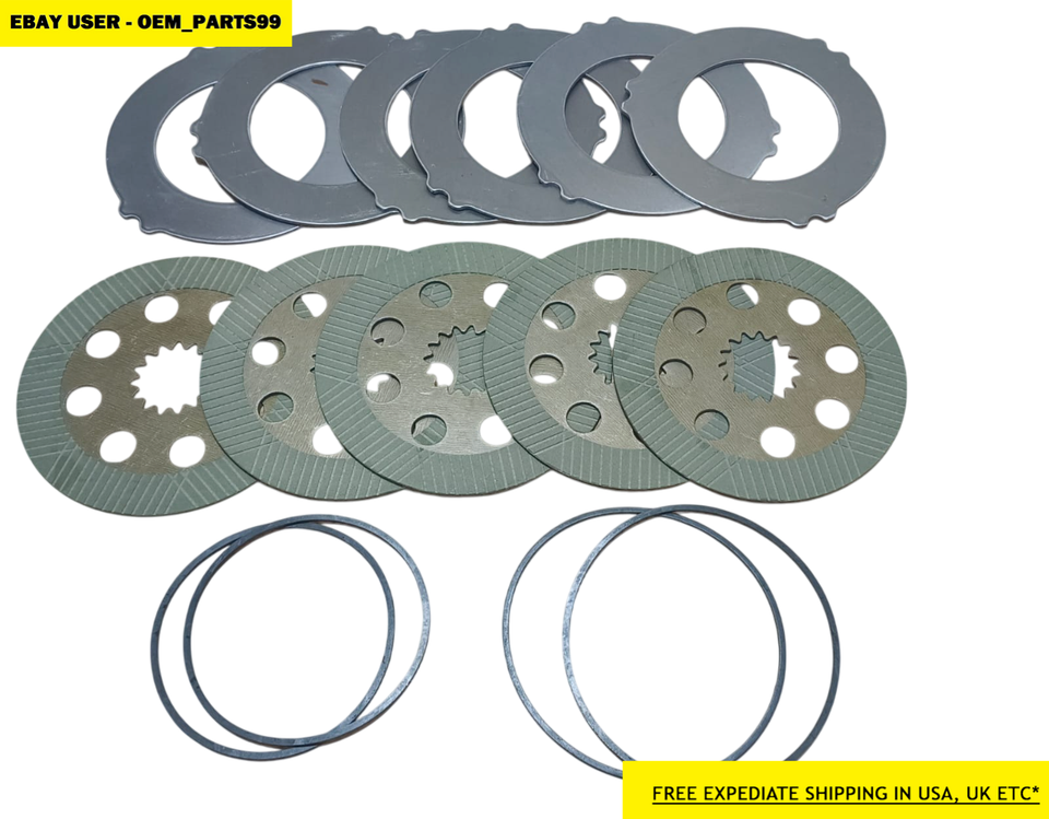 JCB BRAKE PLATES AND SEALS (458/20285 458/20353 450/10224 813/50012 813 ...