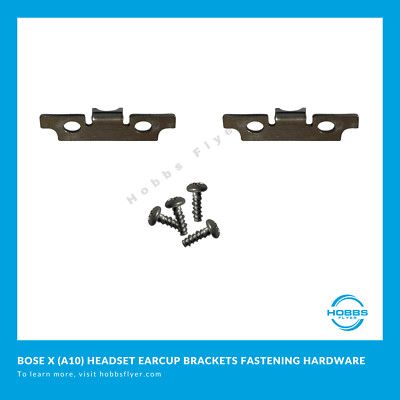 Bose X (A10) Headset Earcup Holder Bracket Mounting Fastener Hardware ...