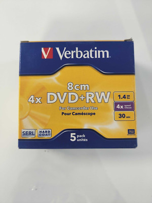 Verbatim mini DVD+RW x4 | eBay