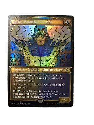 MTG DMU: Stenn, Paranoid Partisan (Legendary Creature) Showcase Foil ...