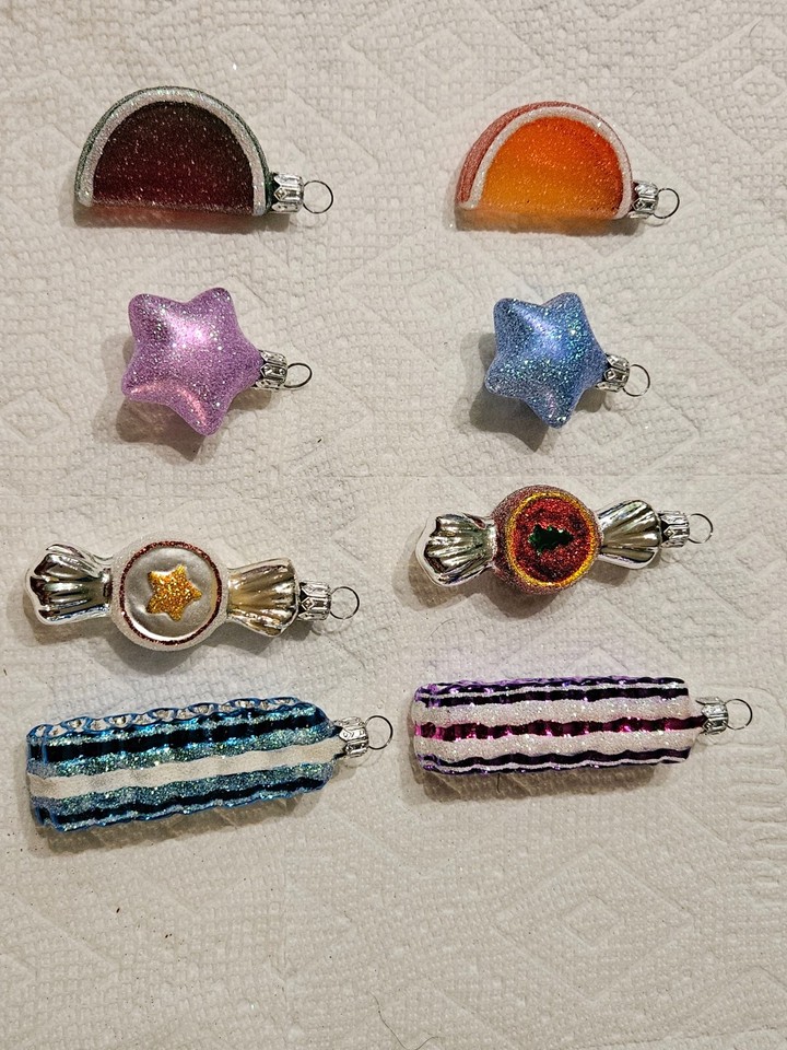 Hallmark Crown Reflections 1999 Yummy Memories - 8 Blown Glass ...