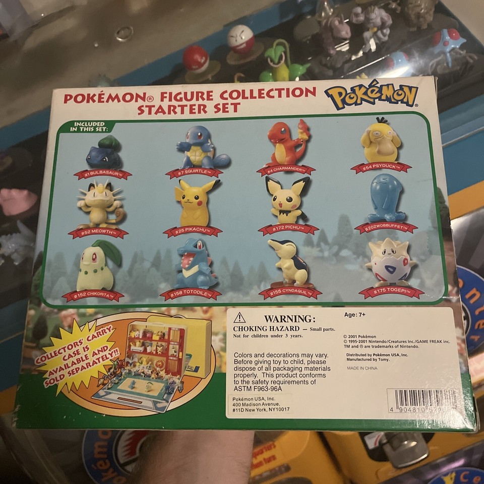 ULTRA RARE | 2001 Pokemon Center New York Exclusive | Tomy Figure Set ...