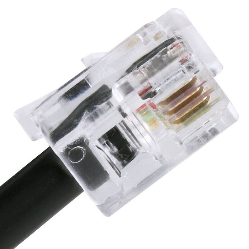 2Pcs 360° Rotating Telephone Cable Detangler Landline Swivel Cord ...