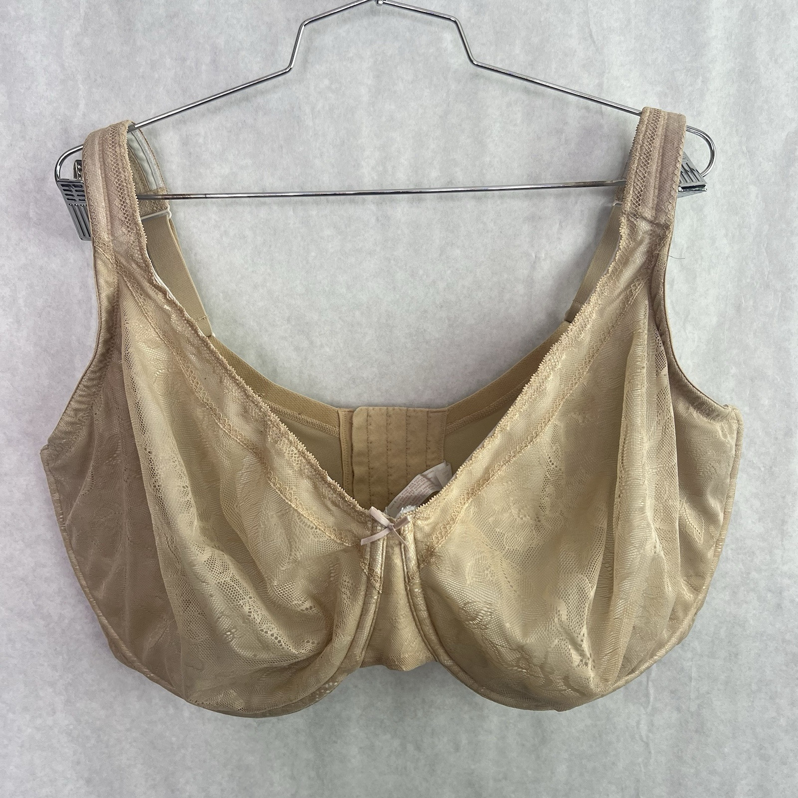 Cacique Modern Lace 42J Unlined Full Coverage Bra - Gem