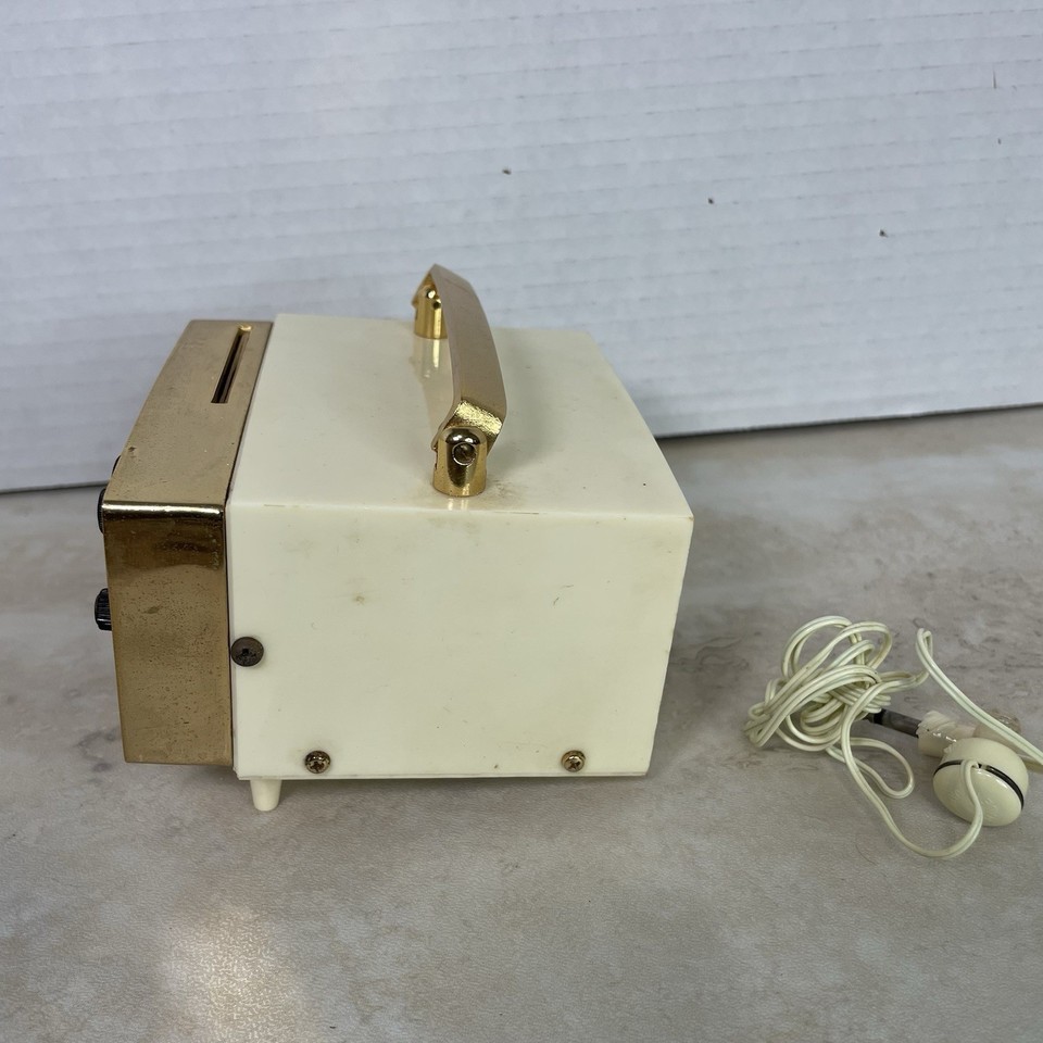 Vintage Apco Radio Slide Viewer TV Transistor Radio Design 1960s | eBay