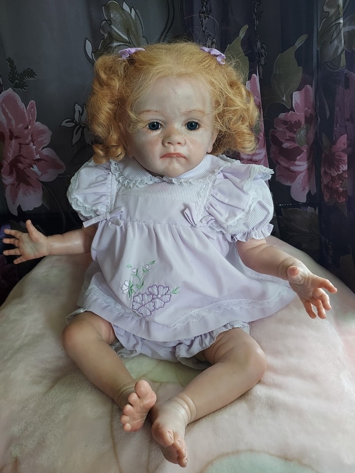 Reborn Toddler Baby Doll Frida By Karola Wegerich With COA Realistic | eBay