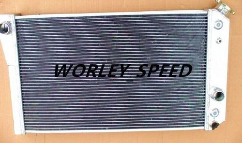 3 Rows Radiator For Aftermarket Chevy S10 94-02 / Corvette 85-89 V8 ...
