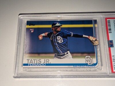 2019 Topps #410 Fernando Tatis Jr. Rookie Card RC MINT PSA 9 | eBay