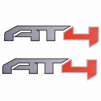 2019 2020 2021 2022 Truck AT4 Bed Side Decals Stickers Set of (2) | eBay