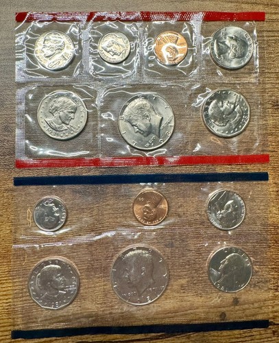 1981 U.S. Mint Set - Uncirculated Coins - 13-Coin Set - PD | eBay