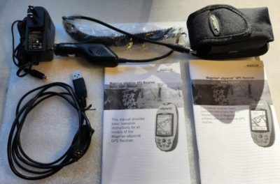 NEW Magellan eXplorist 210 USB Cable, Case, Home & Car Power adapters ...
