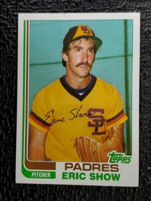 1982 Topps Traded Eric Show #106T Rookie RC | eBay