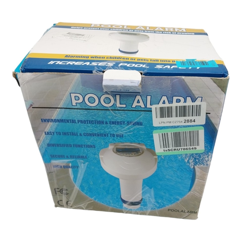 IC ICLOVER Pool Alarm Outdoor Inground Immersion Swimming Pool Safety ...