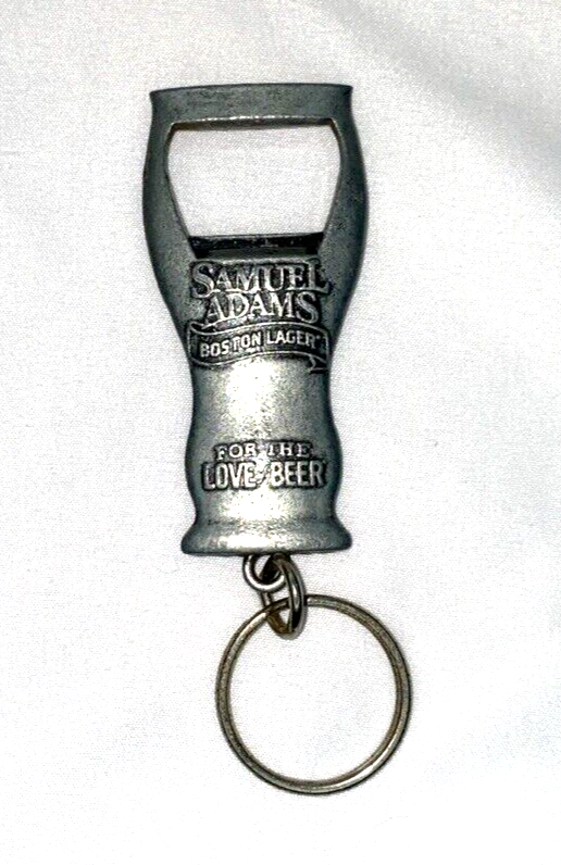 Samuel Adams Pint Glass Shaped 2.75" Metal Key Ring Bottle Opener BO5*J ...