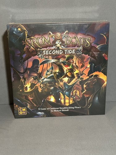 Rum & Bones Second Tide Board Game Base CMON New Sealed Core Pirate | eBay